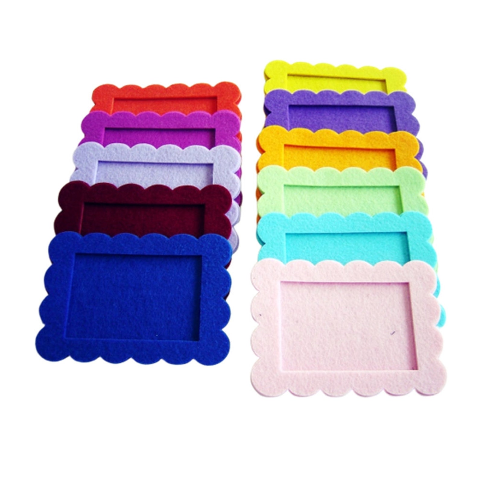 Thick Felt Frame Set 6 Set 12 Pcs Felt Die Cut Frame | Etsy