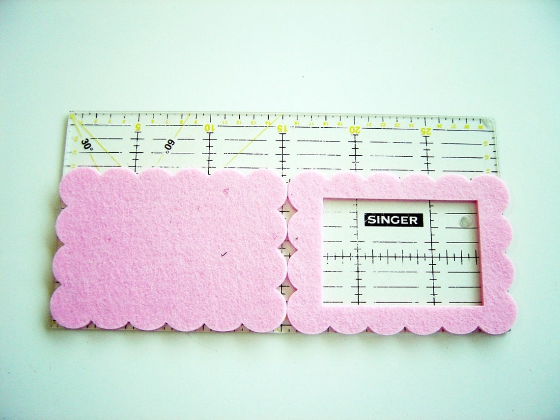 Thick Felt Frame Set 6 Set 12 Pcs Felt Die Cut Frame - Etsy