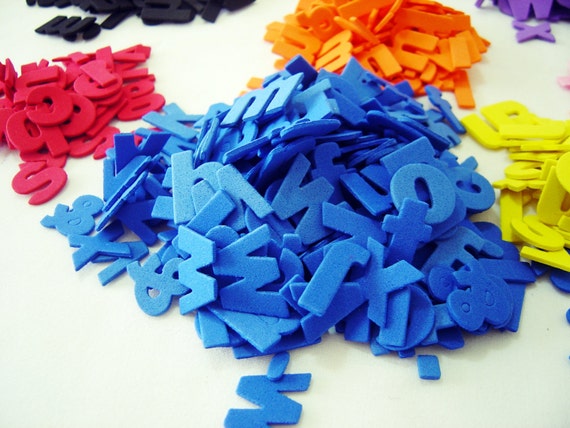 Eva Lowercase Alphabet Set 1 inch | Etsy
