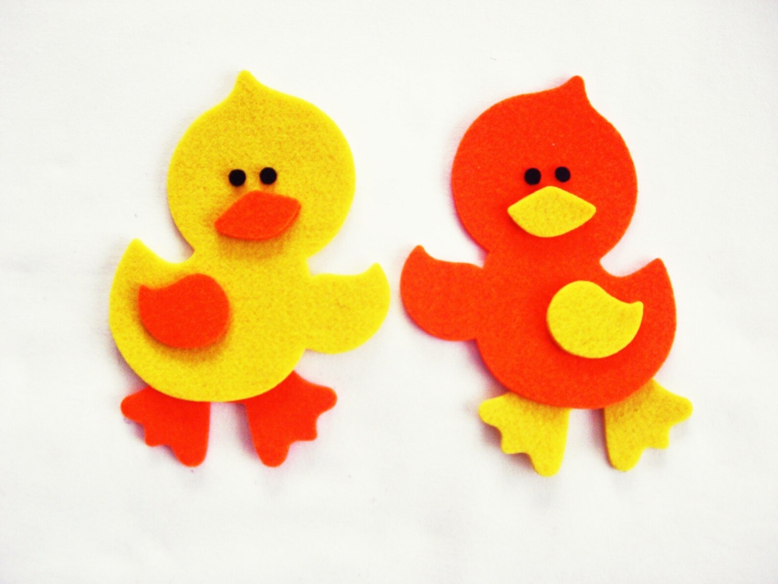 Thick Felt Duck 6 Pieces Felt Die Cut Duck Cute Duck | Etsy