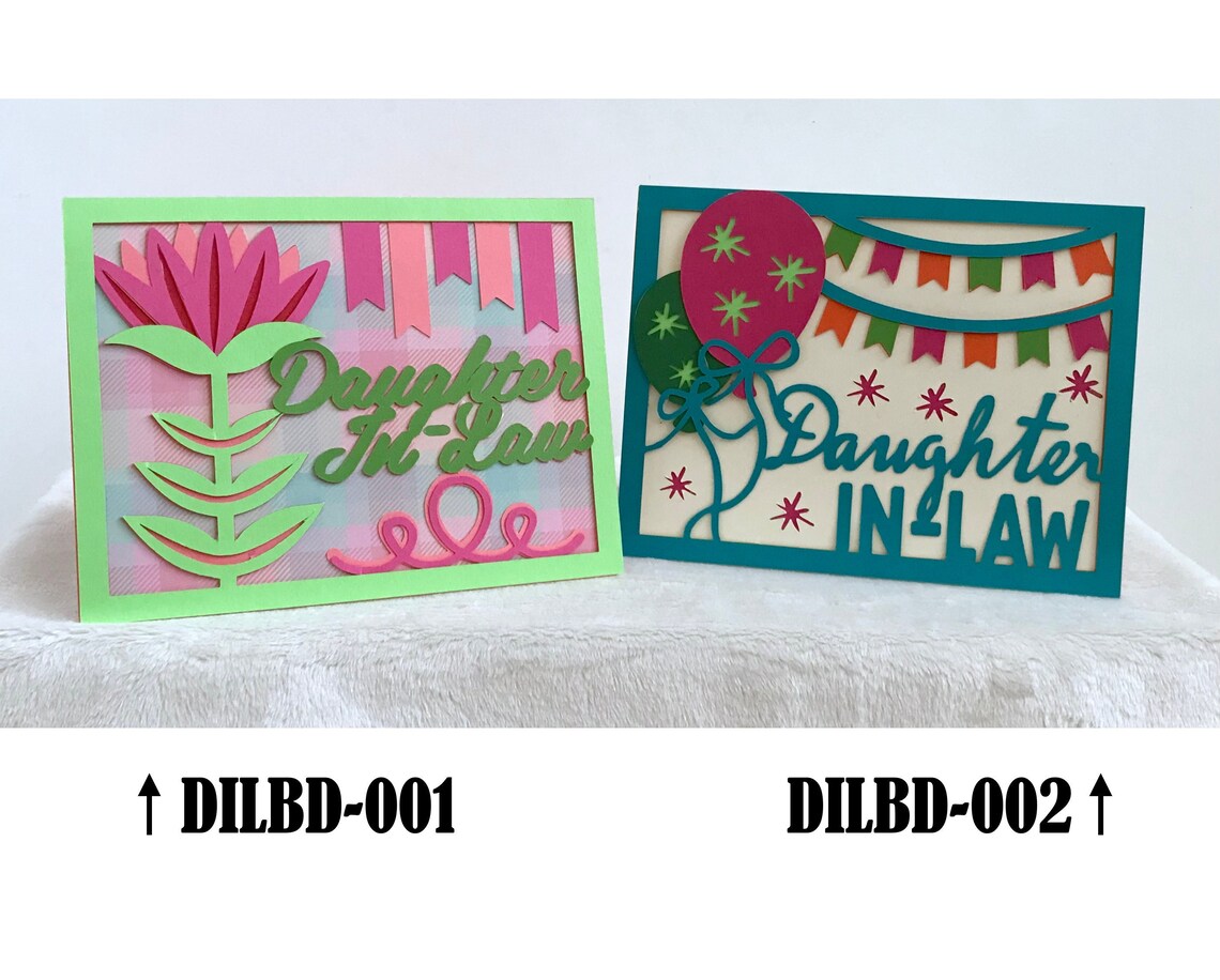 BIRTHDAY CARD for HER: Daughter-in-law Birthday Card - Etsy