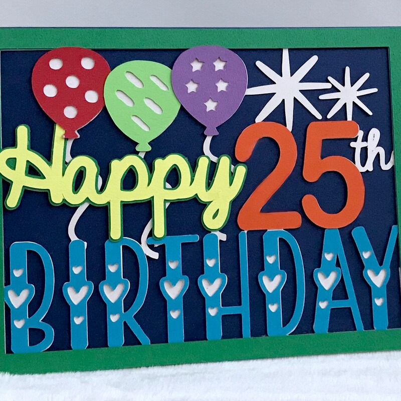 Happy 25th Birthday - Etsy