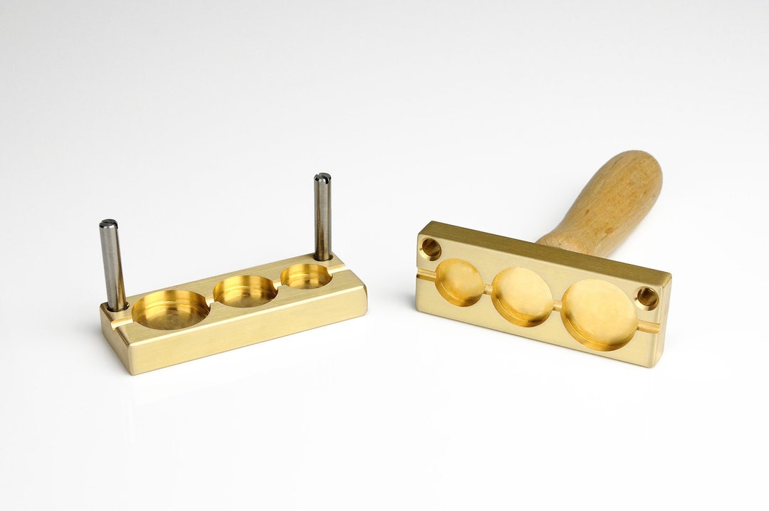 Bead Press Pastille, Flach: 15, 20 and 25mm, 6mm Deep - Etsy
