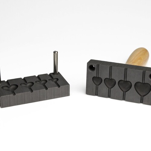 Bead Press Four 3D Hearts Horizontal Mandrel Guide - Etsy