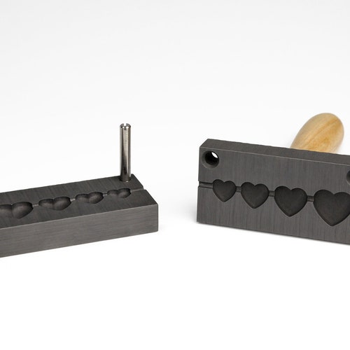 Bead Press Four 3D Hearts Horizontal Mandrel Guide - Etsy