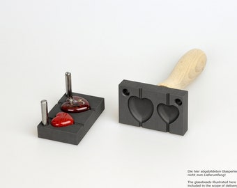 Bead Press Long Heart Vertical Mandrel Guide | Etsy