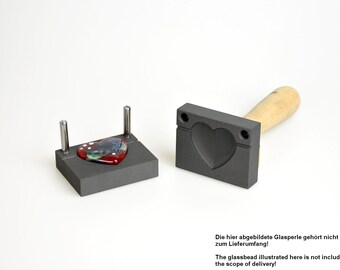 Bead Press Large Heart Vertical Mandrel Guide - Etsy