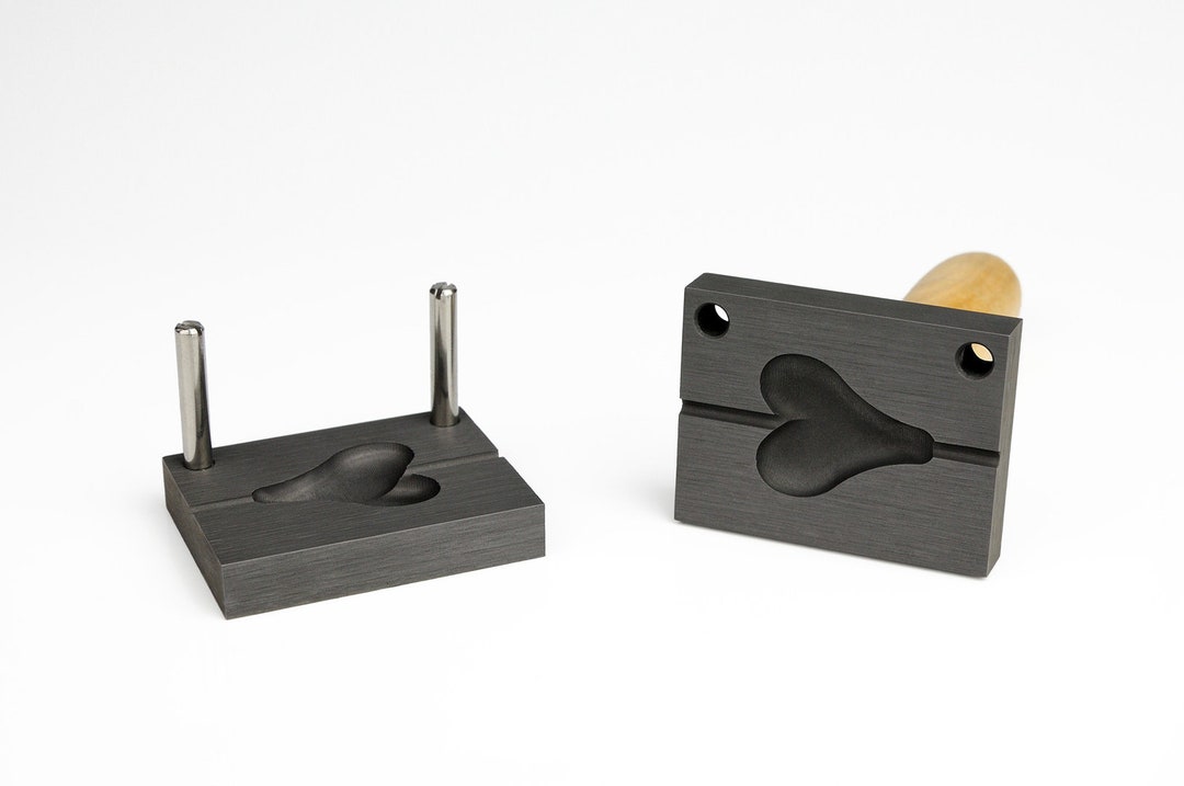 Bead Press Long Heart, Vertical Mandrel Guide - Etsy