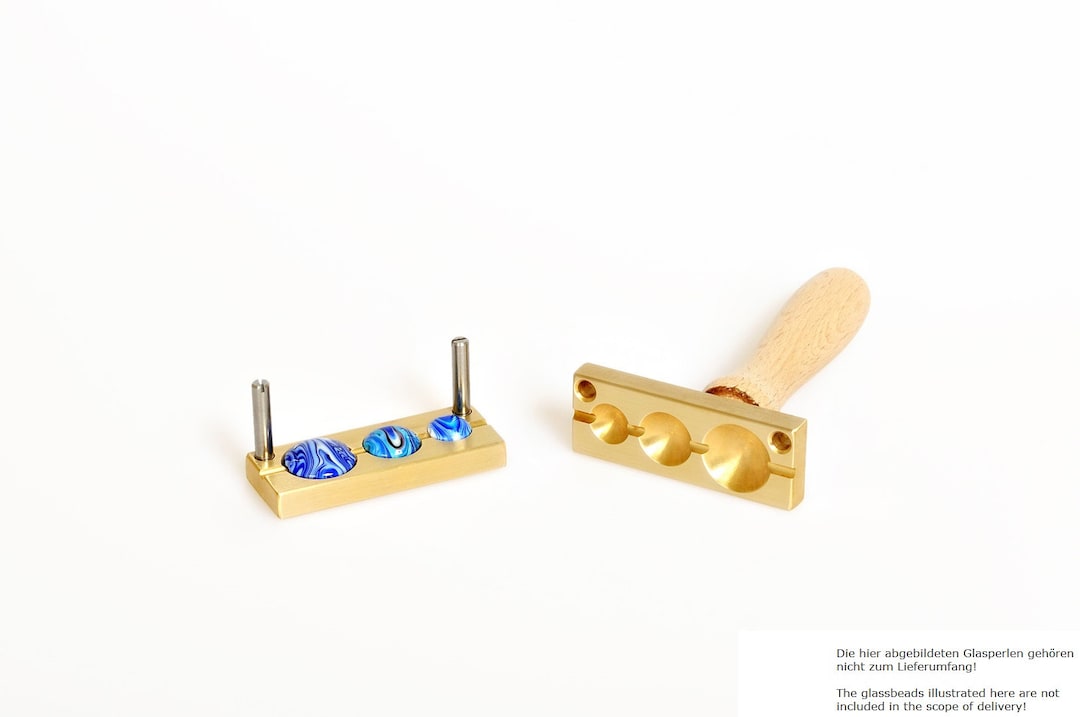 Bead Press Lentil: 18, 22 and 26mm 8, 10 and 12mm Deep - Etsy