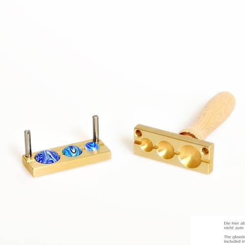 Bead Press Lentil: 18 22 and 26mm 10 11 and 12mm Deep - Etsy