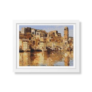 Cross Stitch Pattern Muttra, Middle Eastern Embroidery Chart, Edwin ...