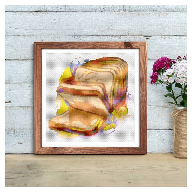 Bread Cross Stitch - Etsy