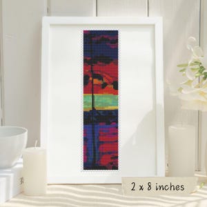At Sunset Bookmark Cross Stitch Kit, Arkady Alexandrovich Rylov ...