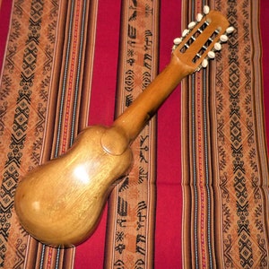 Charango From Peru Pine & Nogal - Charango for Beginners Handmade ...