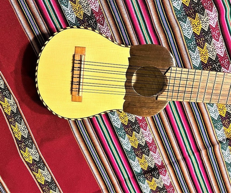 Charango From Peru Pine & Nogal Charango for Beginners - Etsy