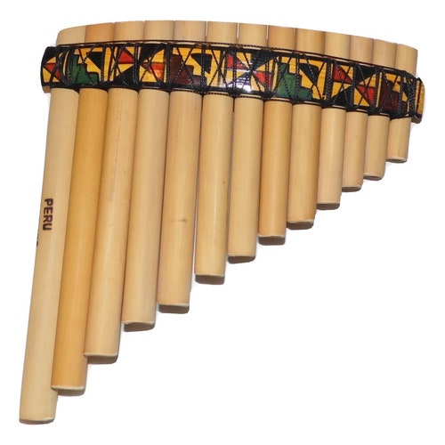 Artesanal Pan Flute 13 Pipes From Peru Case Included Item - Etsy