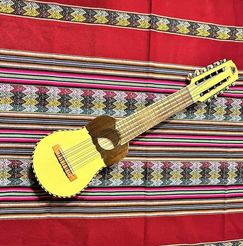 Charango From Peru Pine & Nogal Charango for Beginners Handmade ...
