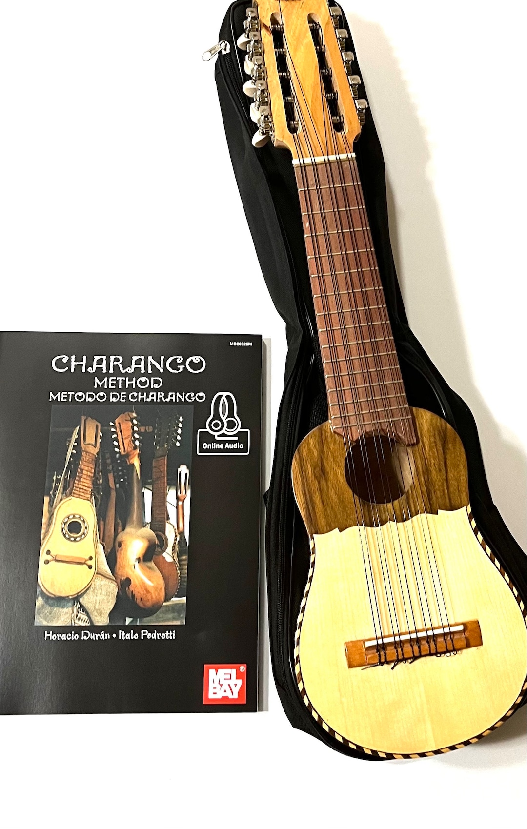 Charango From Peru English/ Spanish Guide Book Online Audio Case ...