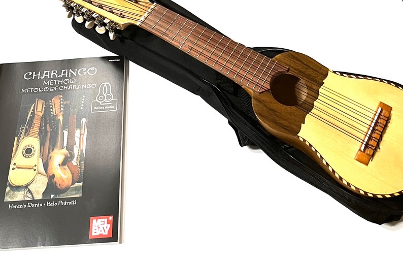Charango From Peru English/ Spanish Guide Book Online Audio Case ...
