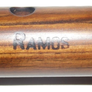 Rosewood Quena From Peru -quena Tuned G Sol Handmade Quena Quena Wood ...