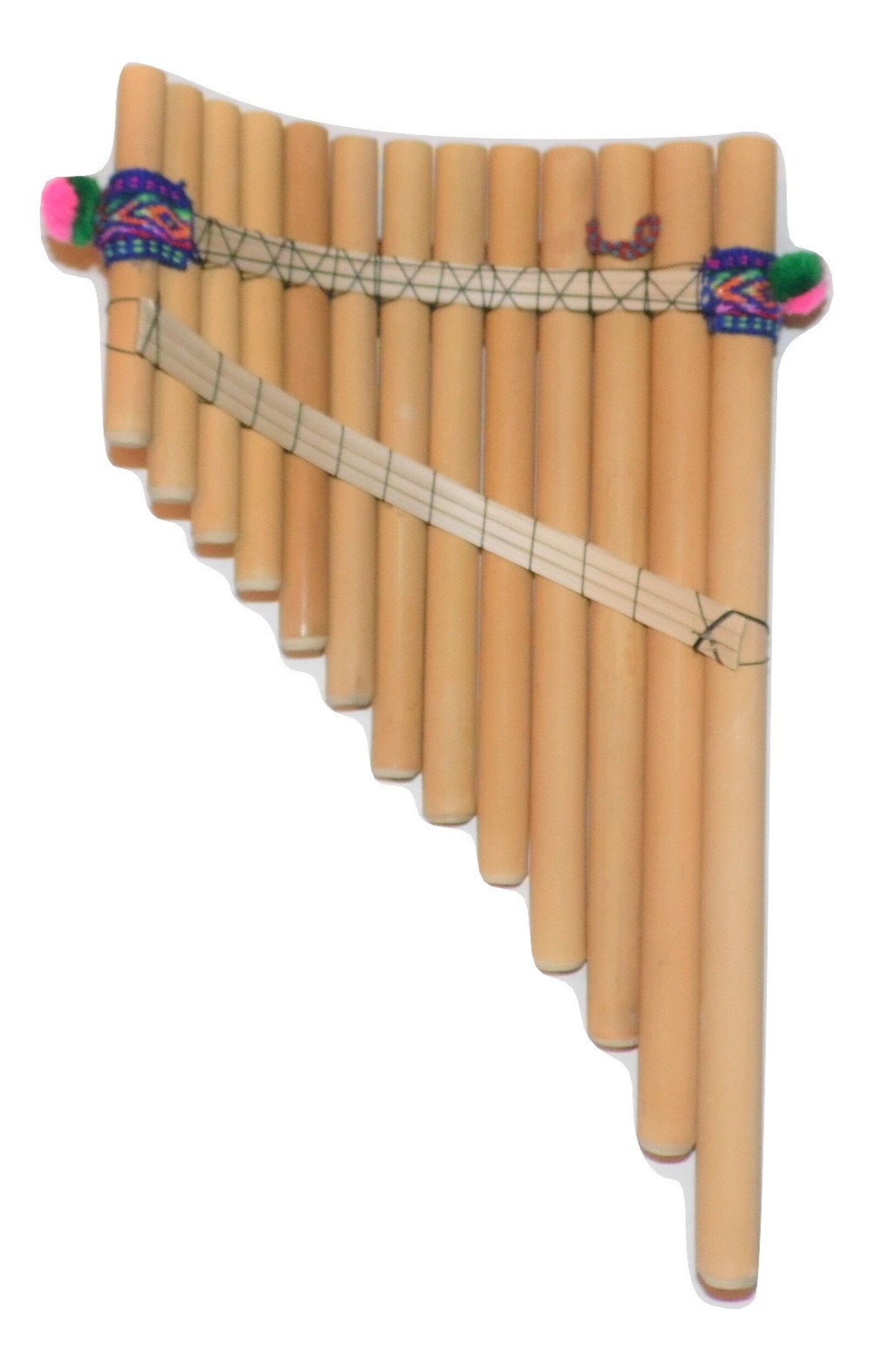 Artesanal Pan Flute 13 Pipes From Peru Case Included Item in USA - Etsy