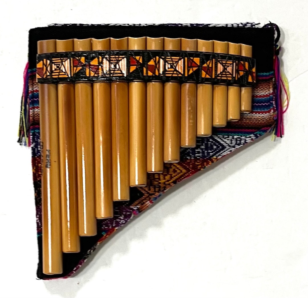 Pan Flute 13 Pipes - Small Panflute - Tunable Panflute From Peru - Item ...