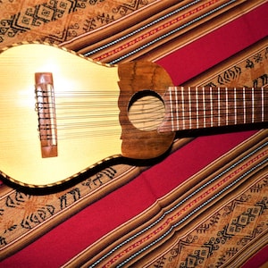 Charango From Peru Pine & Nogal - Charango for Beginners Handmade ...
