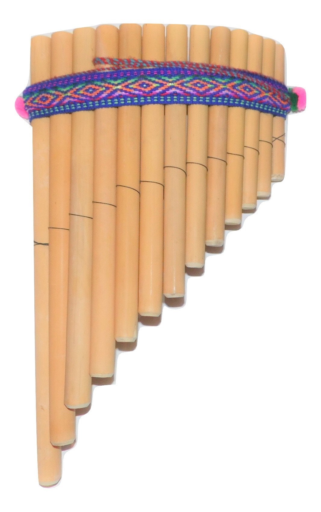 Artesanal Pan Flute 13 Pipes From Peru Case Included Item in USA - Etsy