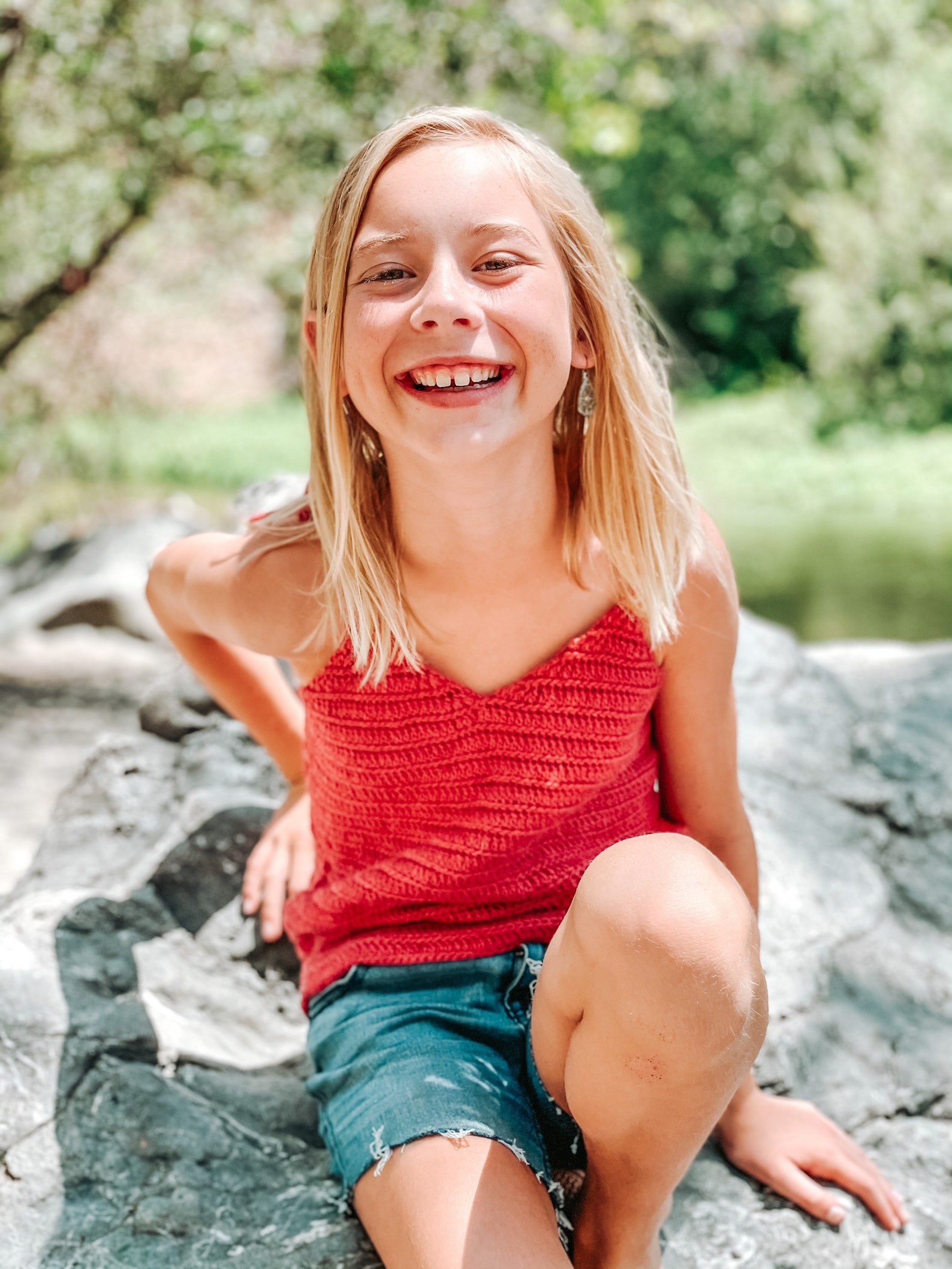 Child Crochet Tank Top Pattern / CHILD Ripple Tie Tank Top / Summer ...