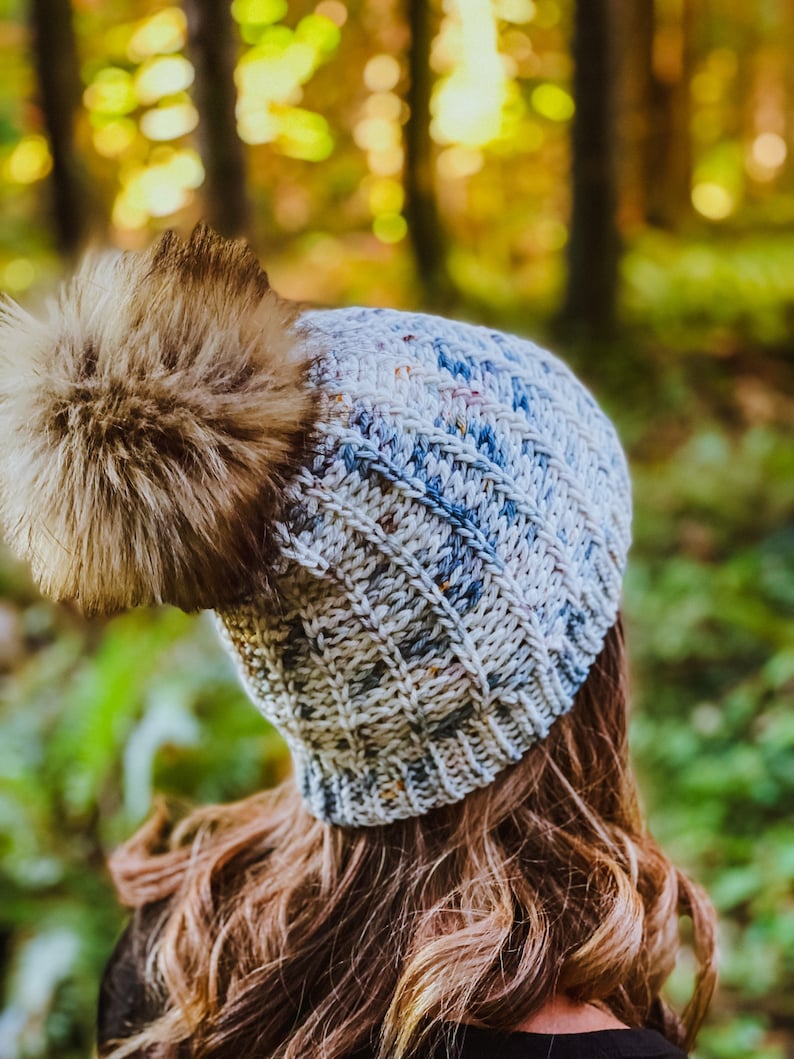 Crochet Beanie Pattern / Haystack Beanie / Crochet Pattern / Textured ...