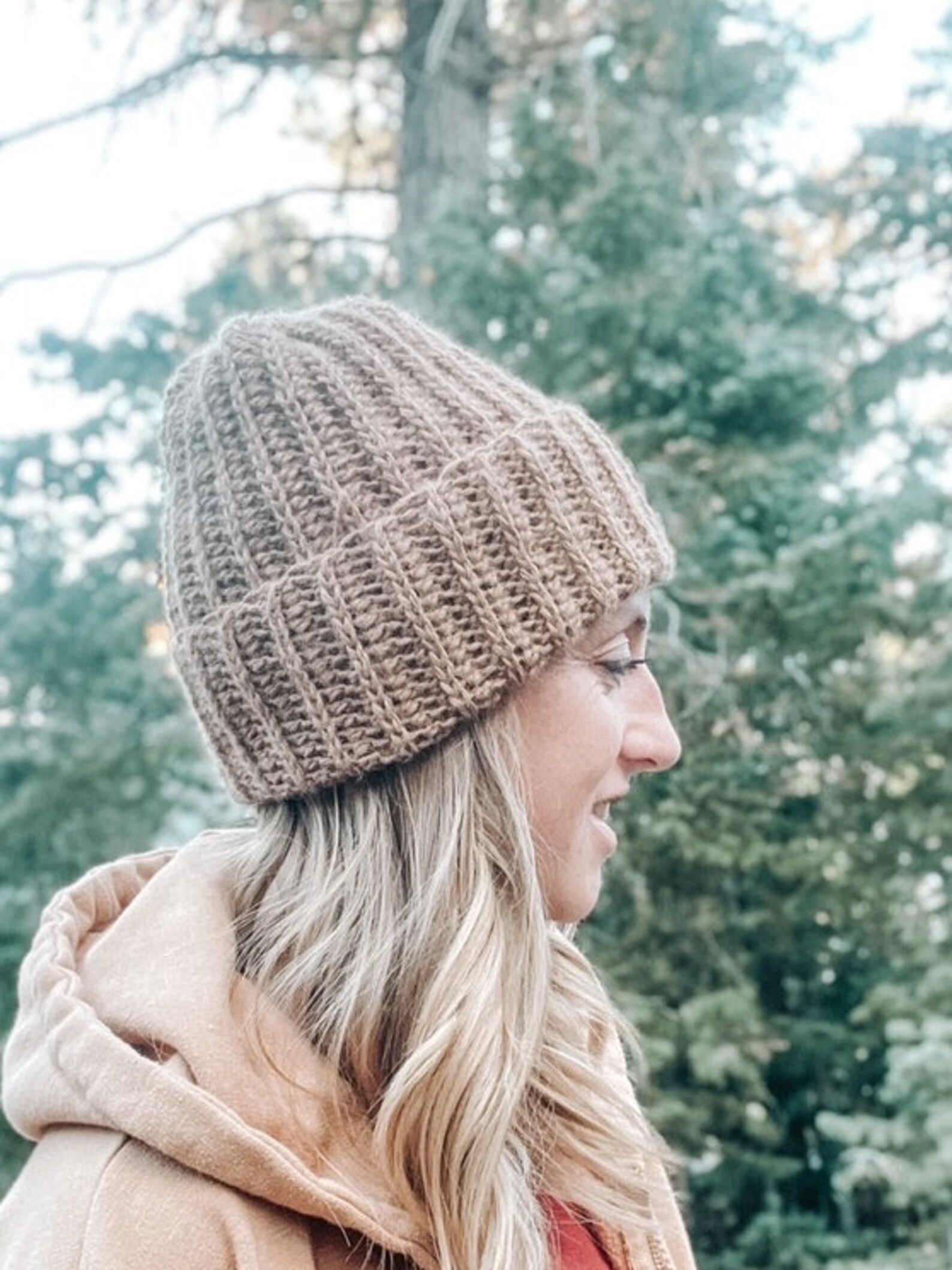 Crochet Beanie Pattern / Lonesome Highway Beanie / Crochet - Etsy