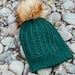 Crochet Beanie Pattern / Haystack Beanie / Crochet Pattern / Textured ...
