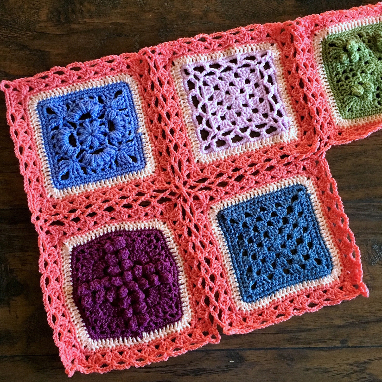 Celtic Lace Join PATTERN, PDF Joining Granny Squares Tutorial, Zen ...
