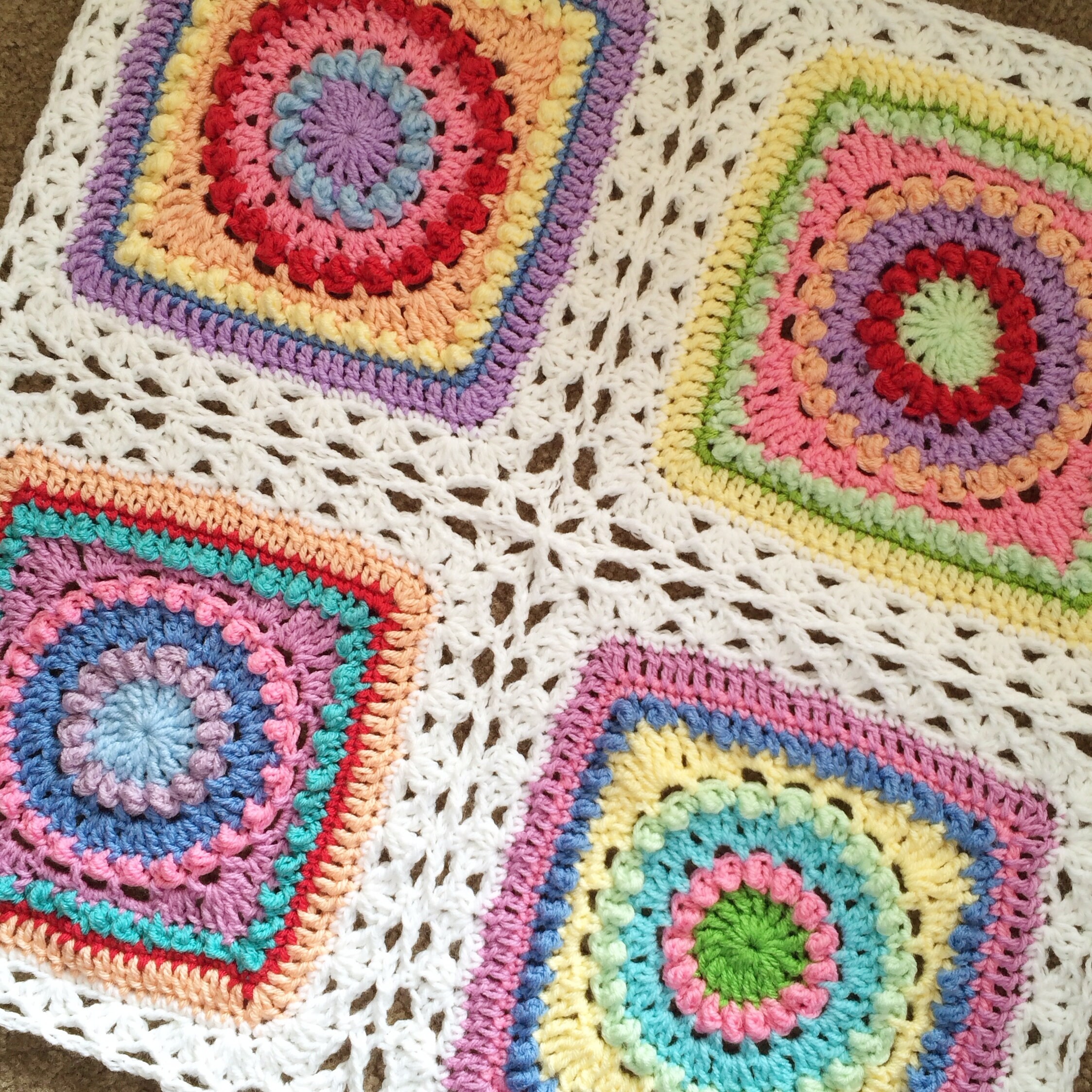 Celtic Lace Join PATTERN PDF Joining Granny Squares Tutorial - Etsy Ireland