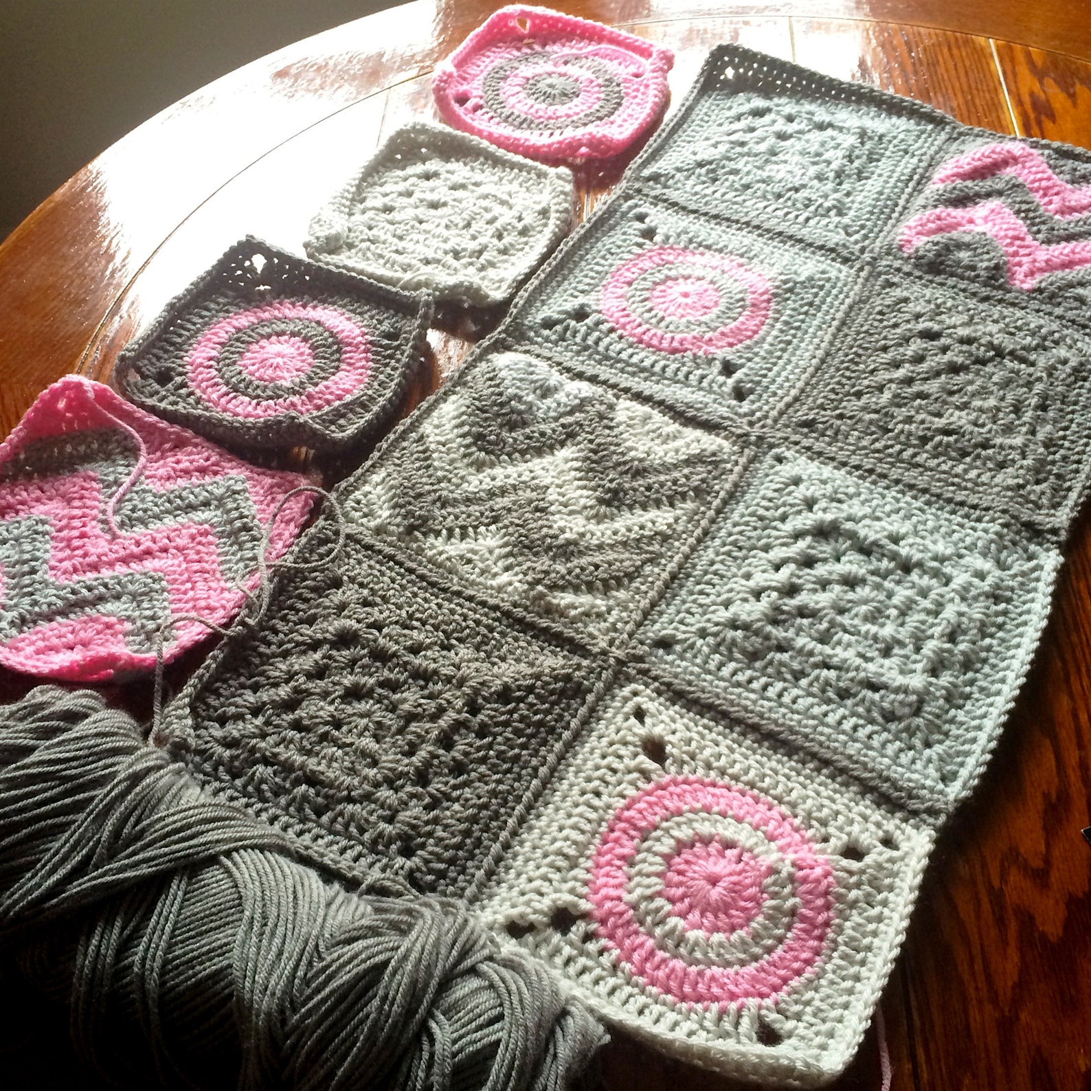 Modern Patchwork Crochet PATTERN, Crochet Blanket Pattern Guide, Easy ...