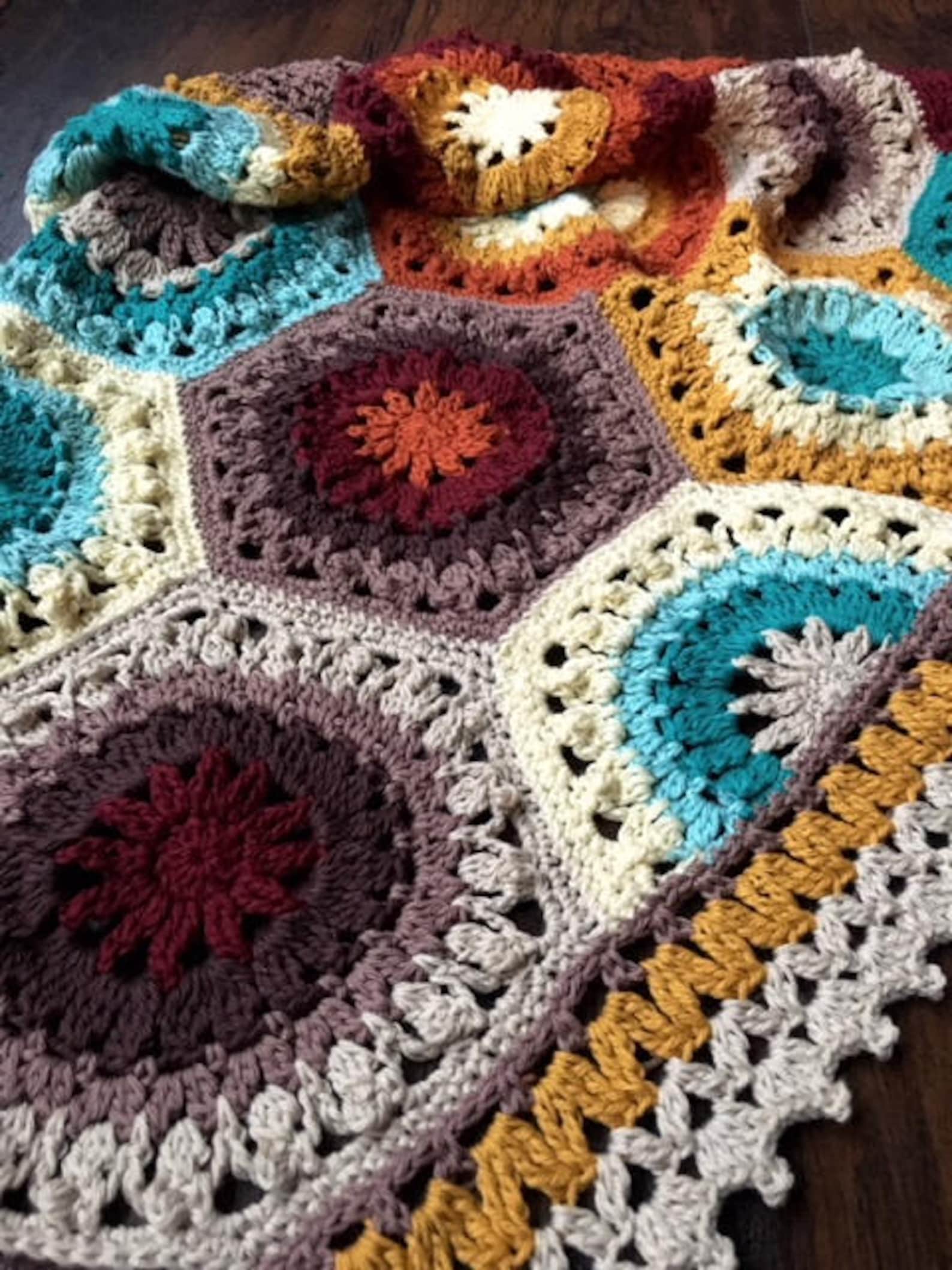 Southwestern Crochet PATTERN Native American Crochet Blanket | Etsy