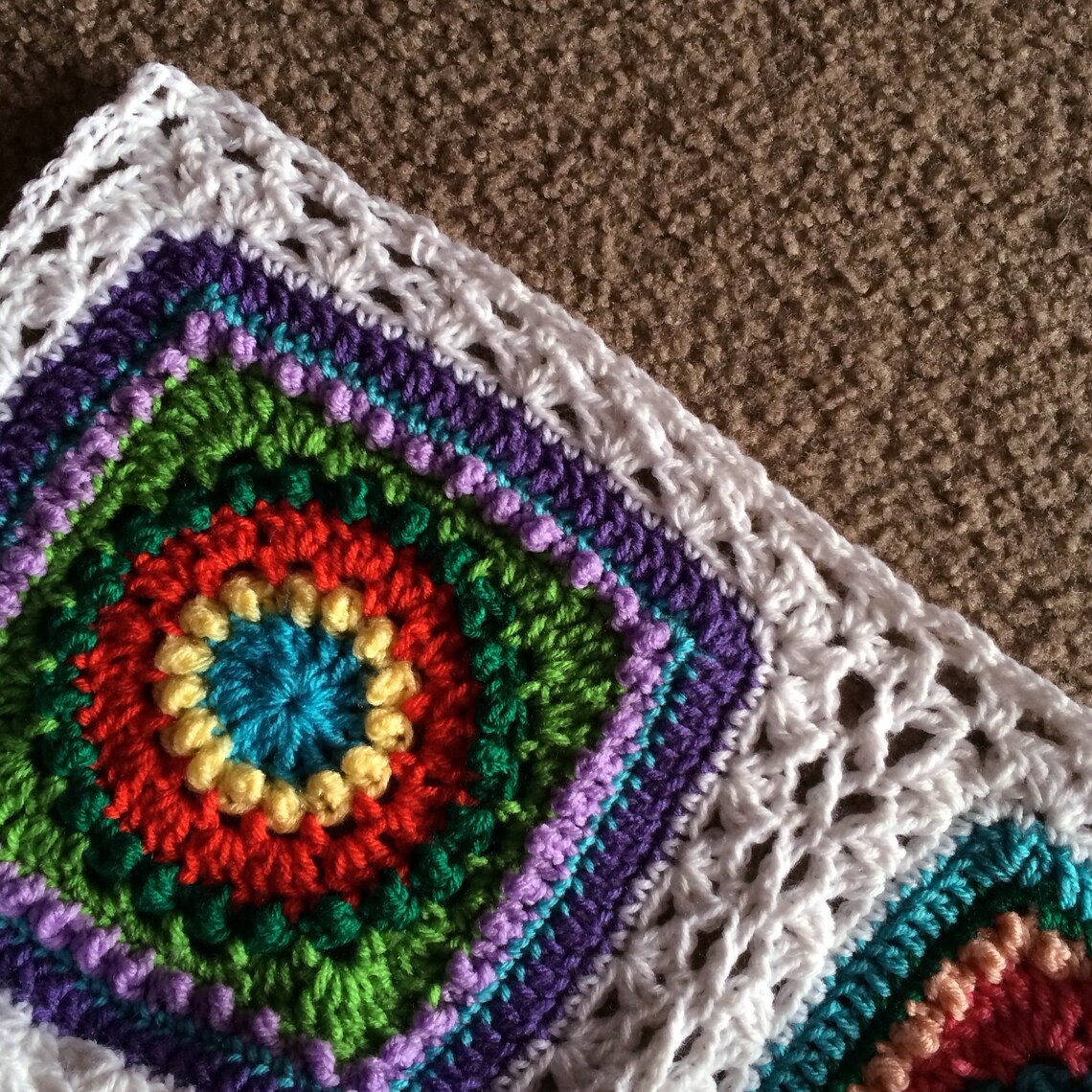 Celtic Lace Join PATTERN PDF Joining Granny Squares Tutorial | Etsy