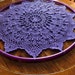 CROCHET NAMASTE HULA Hoop Mandala /crochet Wall Decor Pattern/mandala ...