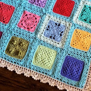 Celtic Lace Join PATTERN, PDF Joining Granny Squares Tutorial, Zen ...