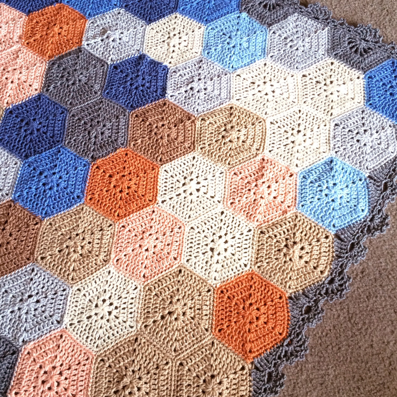 GEOMETRIC CROCHET Pattern/popular Crochet/baby Blanket | Etsy