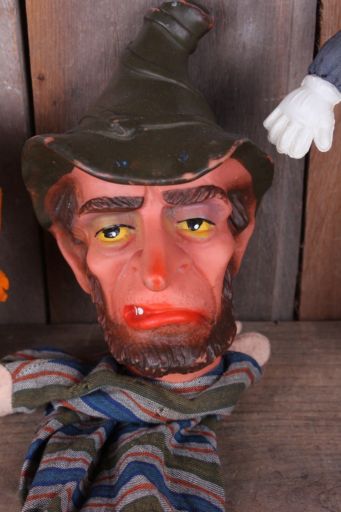 Lot 3 Pieces Plastic Vintage Toys Hand Puppet Hillbilly Sea - Etsy