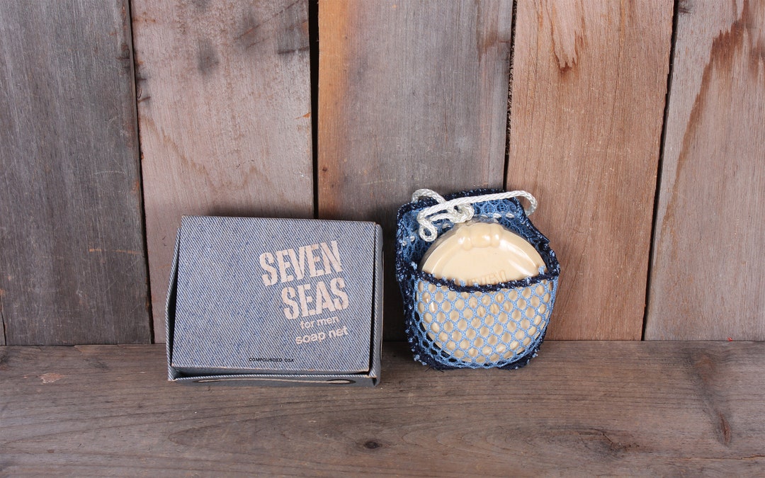 Vintage NOS Seven Seas for Men Soap on a Rope in Original Box Novelty ...