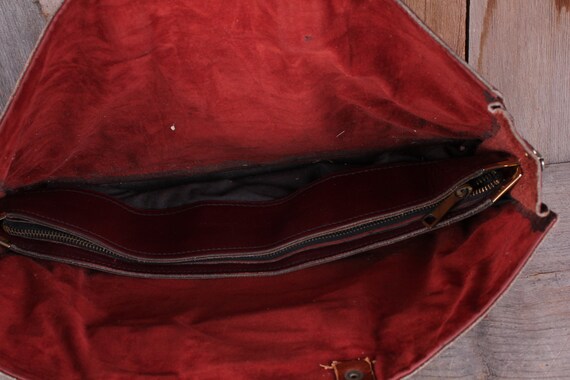 1980s Era Red Cordovan Leather Briefcase Attache Case… - Gem