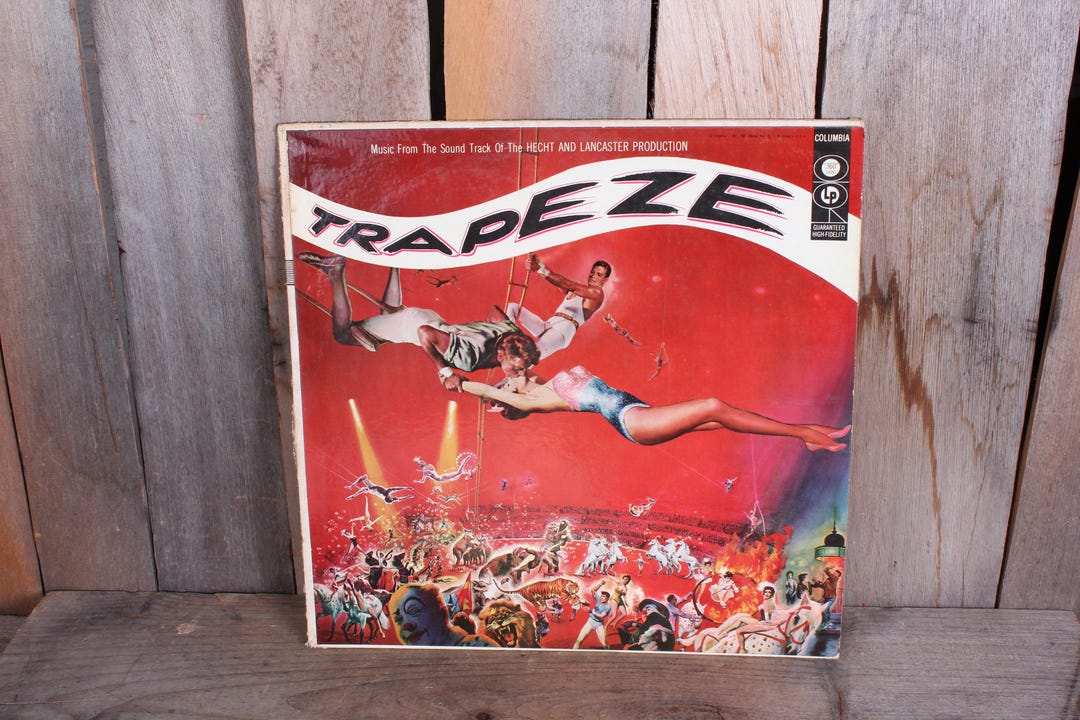 1956 Trapeze Soundtrack Movie Vinyl Record Album Instrumental Circus ...