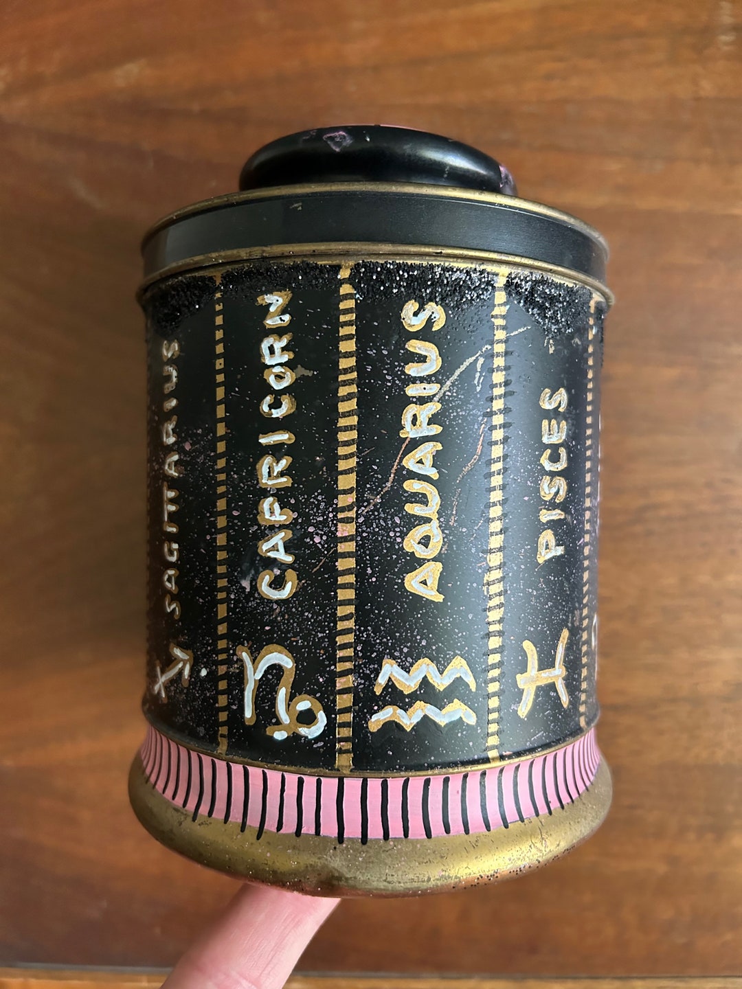 Coven Collection Original Halloween Artwork on Vintage Metal Drink Tray ...