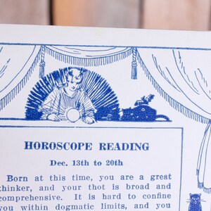 1955 Tarot Gypsy Card Reader Machine Fortune Cards Large - Etsy