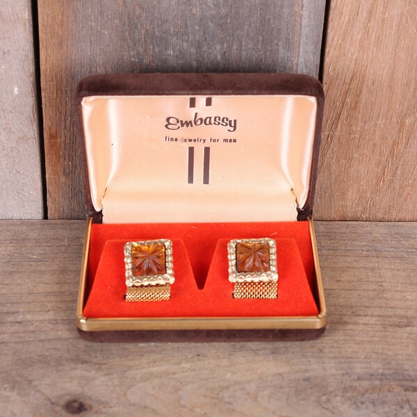 Orange Cufflinks - Etsy