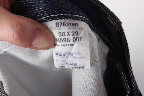 Vintage Rustler Brand NOS Men's Dark Denim Work Wear … - Gem