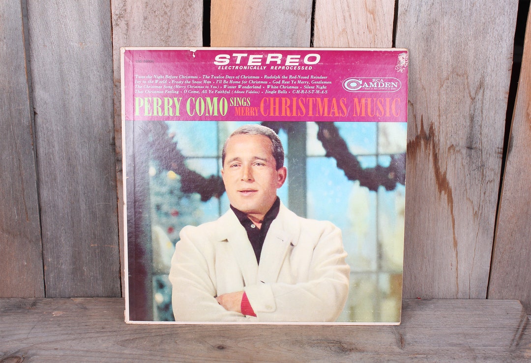 1961 Perry Como Sings Merry Christmas Music Holiday Record Album LP - Etsy