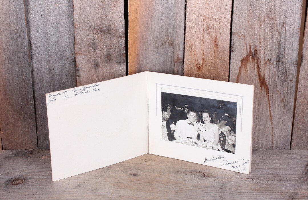 Vintage 1940's Graduation Prom Paper Ephemera Lot Souvenir Photo ...